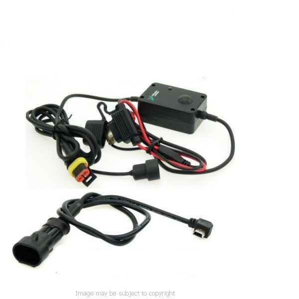 Buy Angled Mini USB Direct to Battery Hard Wire Motorcycle Charging ...