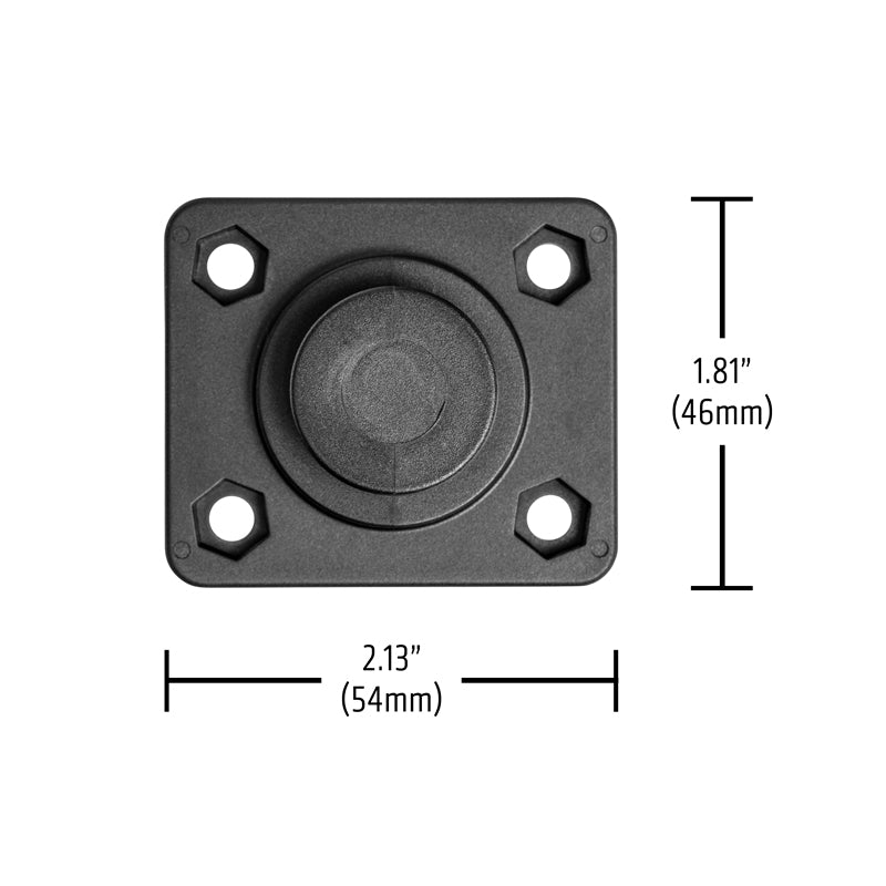 Buy Arkon SPRM8AMPS Octagon Button Pattern to 4-Hole AMPS (SKU 60013 ...